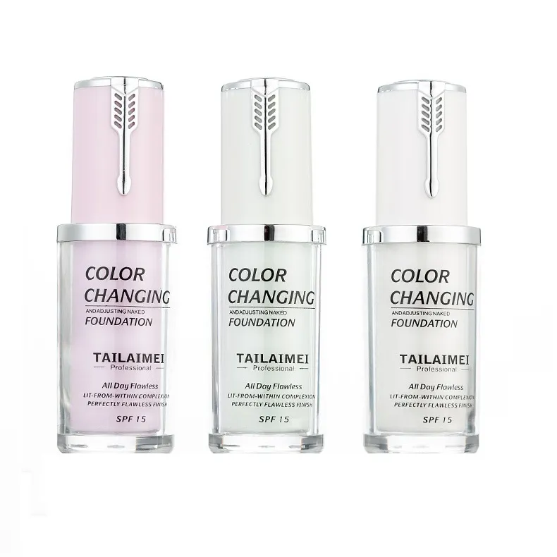 TLM Temperature Change Color Liquid Foundation Hydrating Makeup Change ...