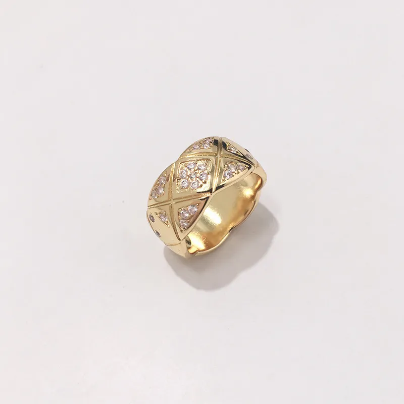 Premium Zircon Crystal Titanium Rings: Elegant Wedding Bands & Fashion ...
