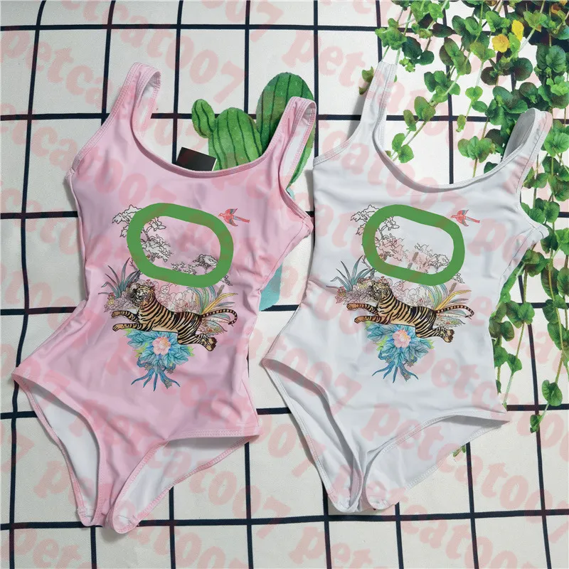 DHgate.com:2024Womens One-Piece Swimsuit: Sexy Backless Tiger Print ...