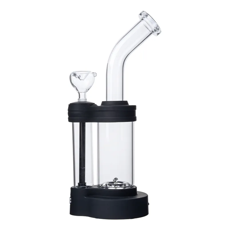 Dropshipping 12 Inch Glass Bong With Cool LED Plasma, 14mm Female Joint ...