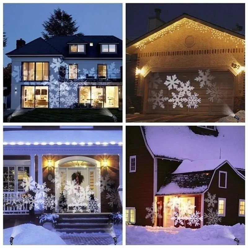 DHgate.com:Christmas Snowflake Laser Light Projector, Moving Snow ...