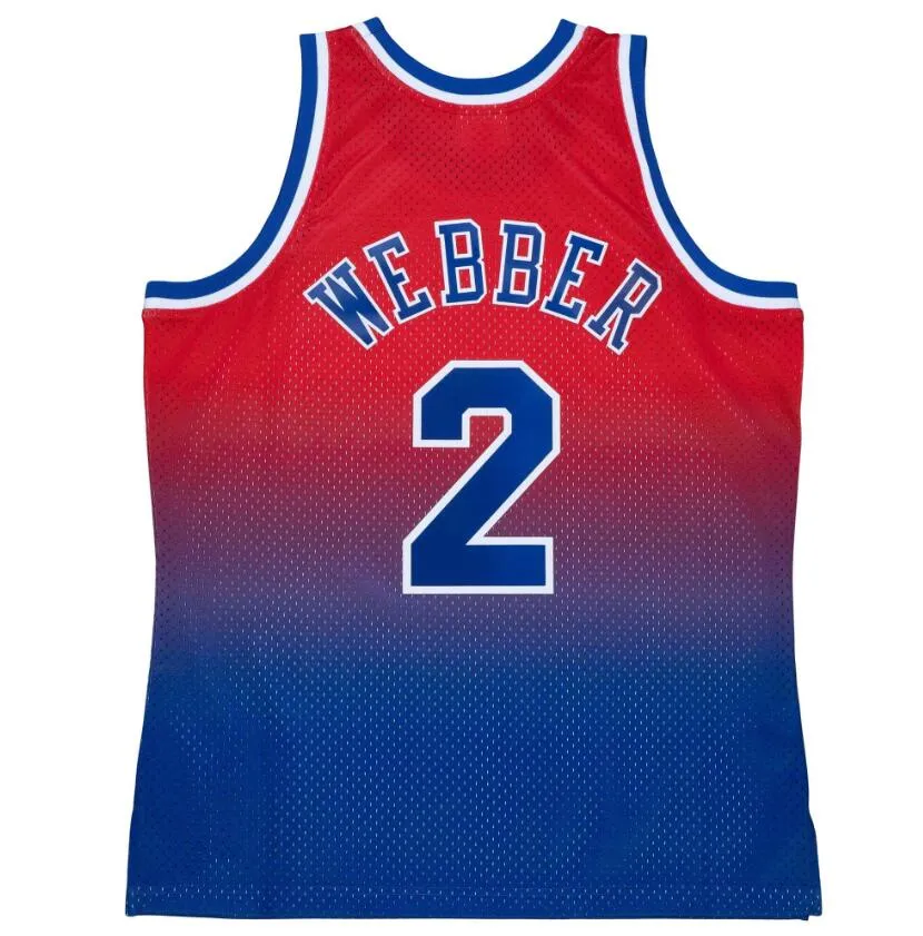 Ed Fadeaway Women's Basketball Top Chris Webber #93 94, #95 96, & #98 ...
