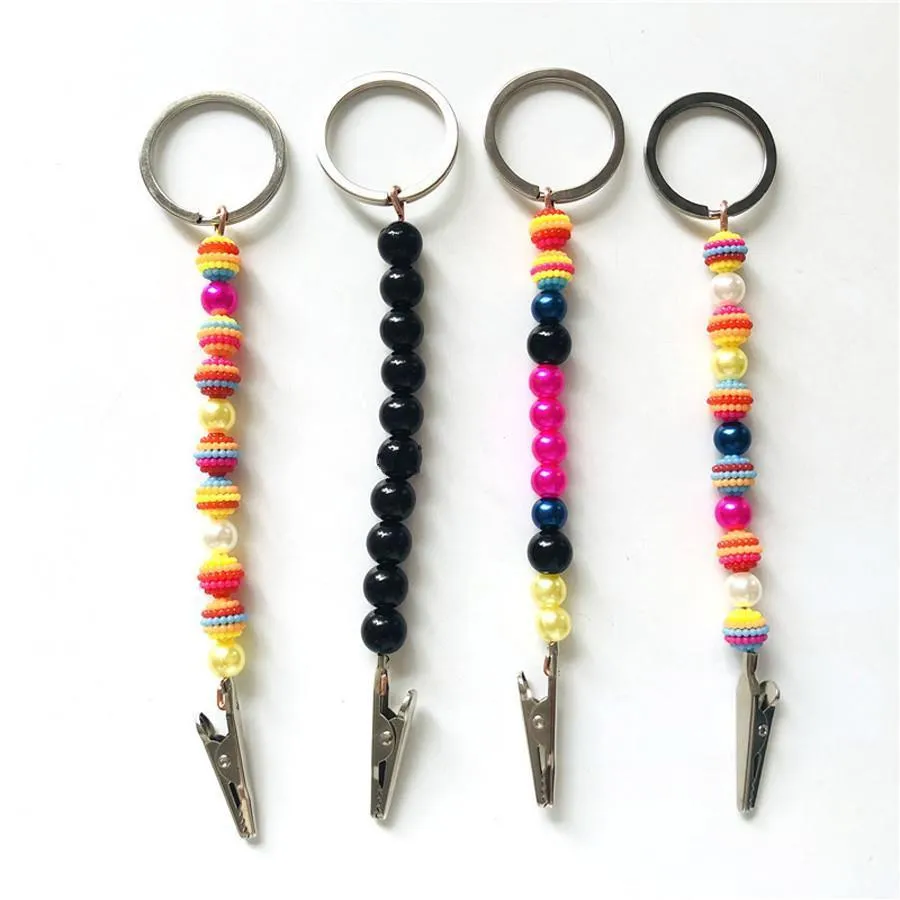 Acrylic Diamond Roach Keychain With Credit Card Holder For Women ...