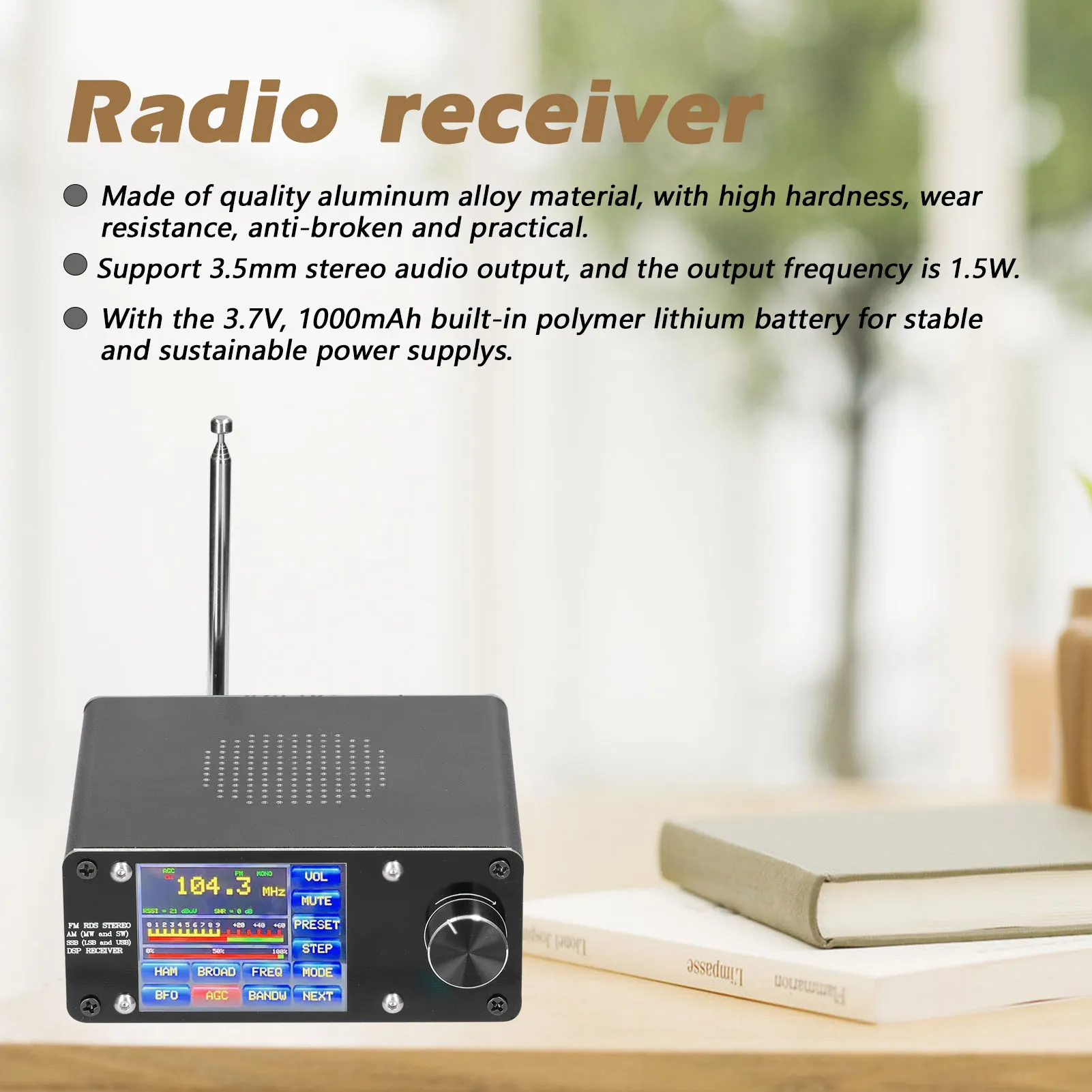 Wholesale Multi Band Radio Receiver Portable Full Wave Band Radio With ...