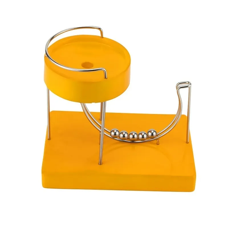 Pendulum Toy Kinetic Art Marble Machine: Metal Perpetual Motion ...