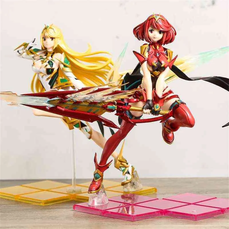 Xenoblade Chronicles 2 Hikari Mythra / Pyra Homura Decorations Figure ...