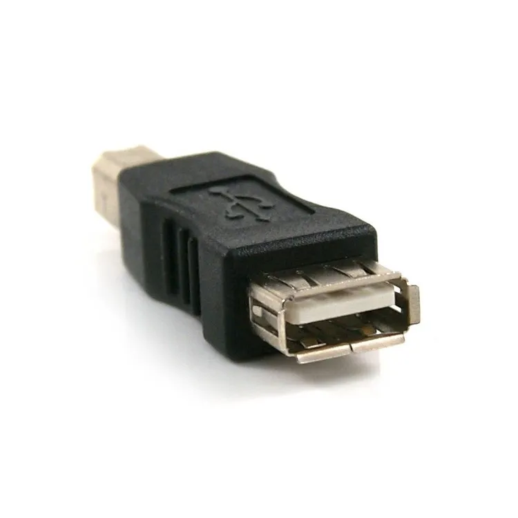 Printer Cable Adapter USB 2.0 Type A Female To Type B Male Converter ...