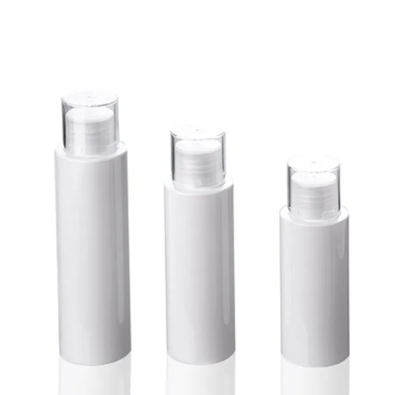 Wholesale Portable Refillable PET Frosted Plastic Bottles With Clear ...