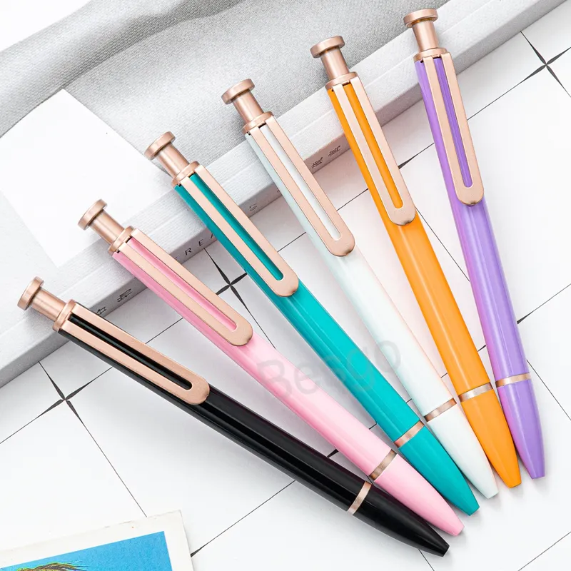 Metal Ballpoint paper and pen for Students and Business Signatures ...