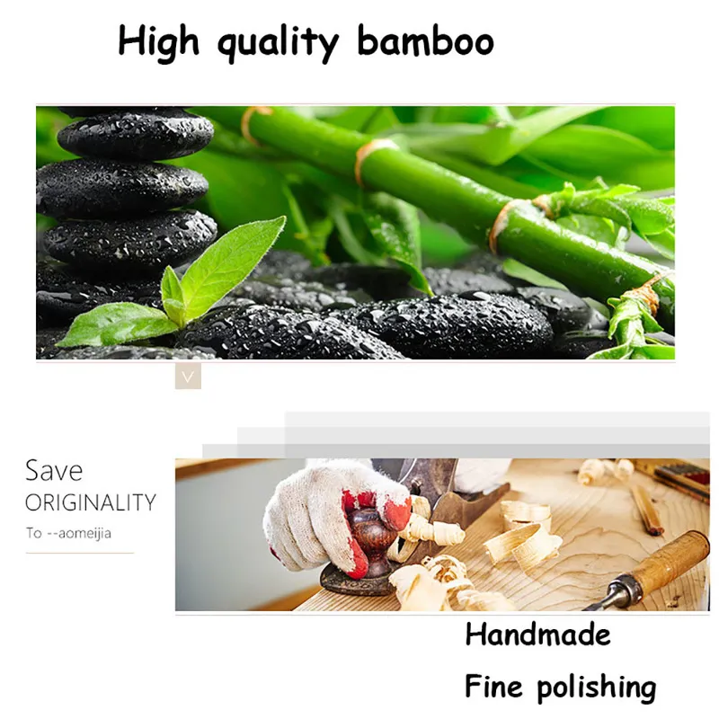 DEOUNY Bamboo Wine Glass Drying Rack Kitchen Storage Shelf & Bottle ...