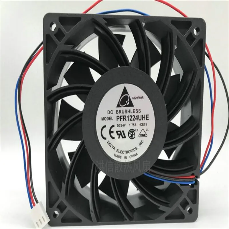 Ventilador De Enfriamiento De Alto Volumen De 24 V: Delta PFR1224UHE 2 ...