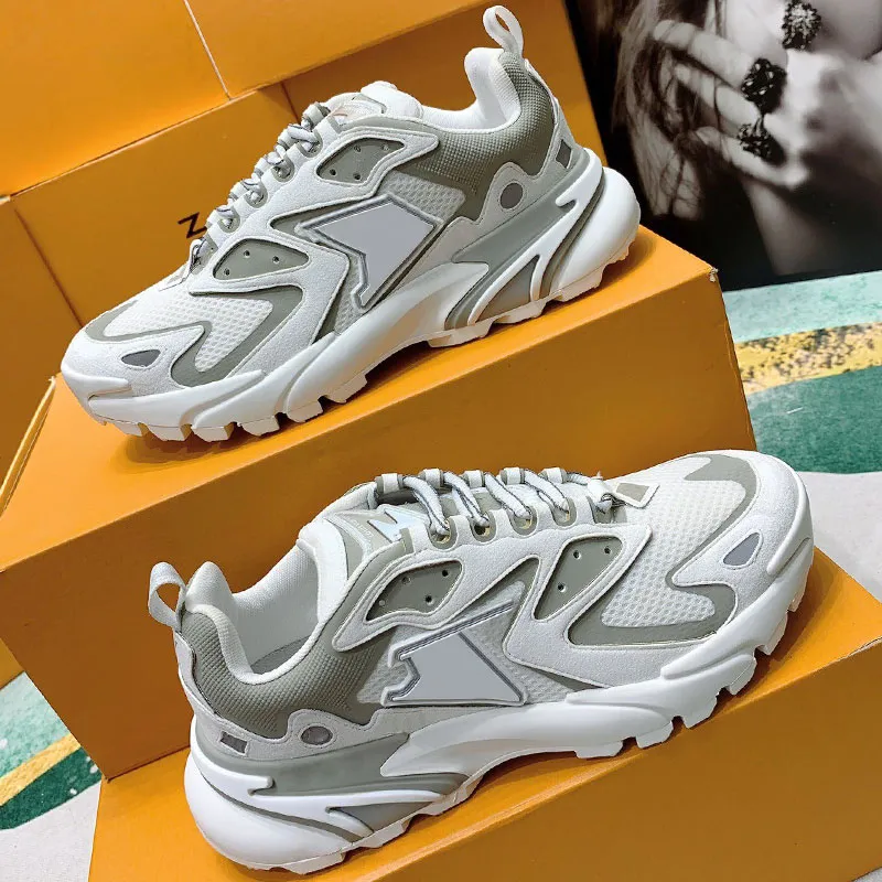 Men's Luxury Designer Runner Sneakers: Breathable Mesh, Stylish Classic ...