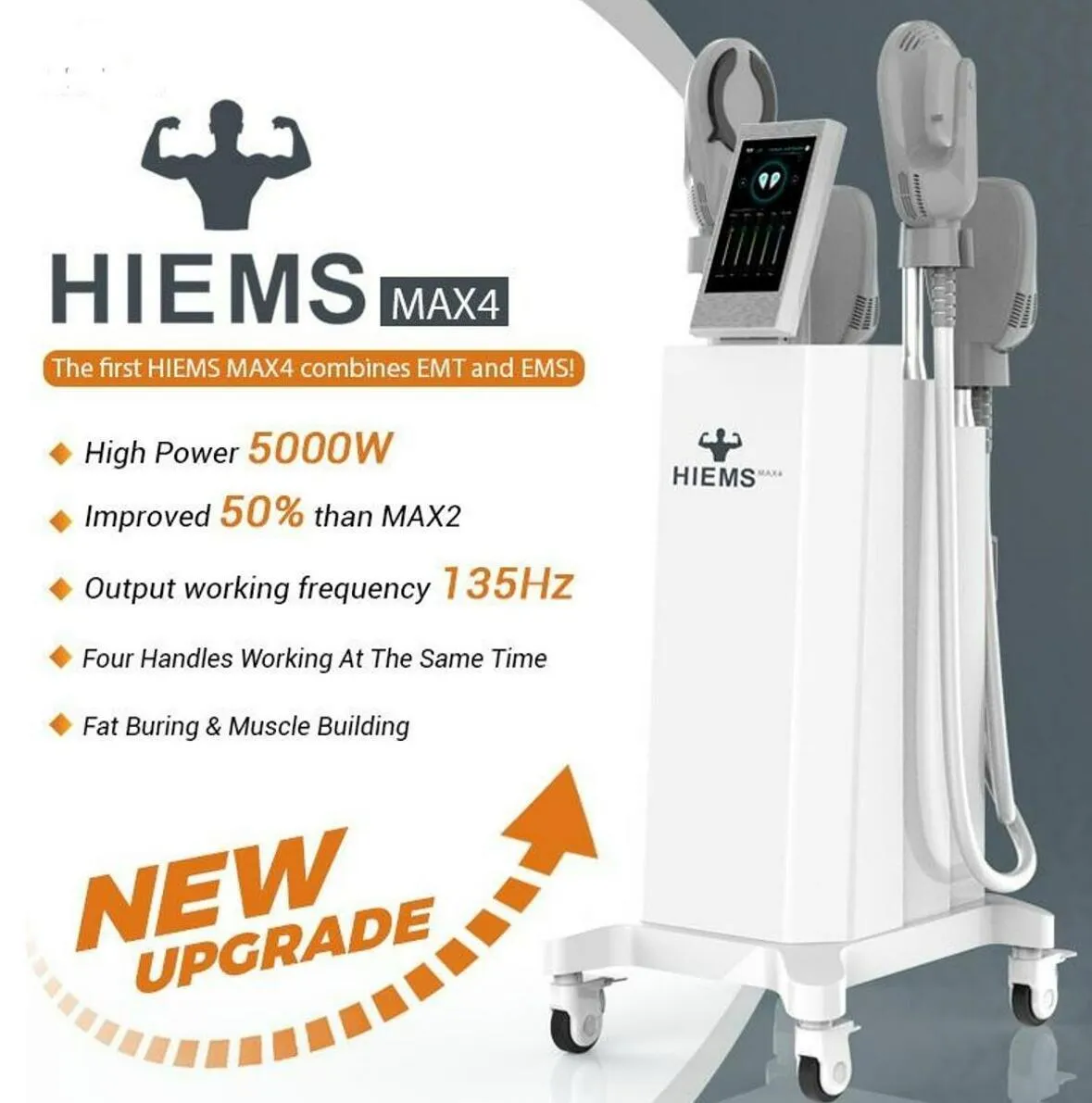 Advanced Body Contouring Machine - EMS Muscle Stimulator, Fat Burning ...