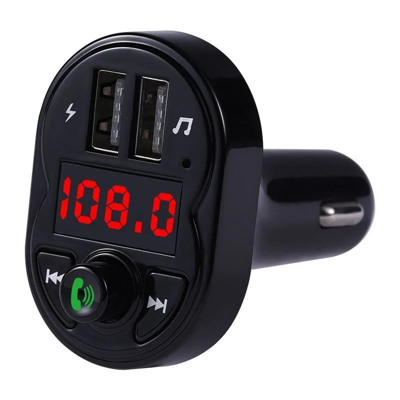 Car Bluetooth FM Transmitter: Wireless Radio Adapter, MP3 Player, USB ...