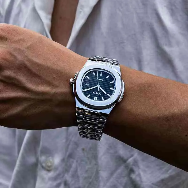 Qualité 2022 Nouveau Fensir Nautilus Quartz Watch Imperproofing Simple ...