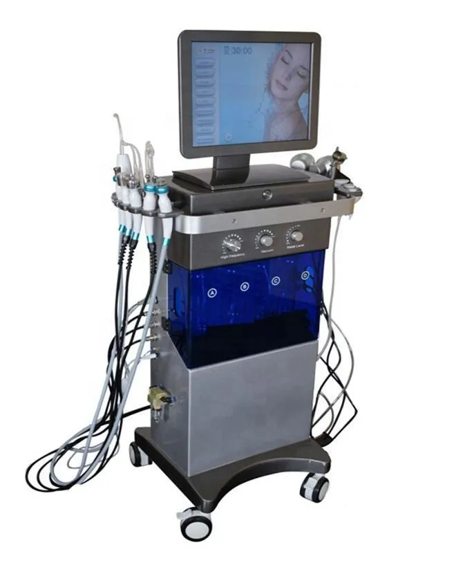 Hydro Dermabrasion Machine: 9 In 1 Water Oxygen Facial System For Deep ...