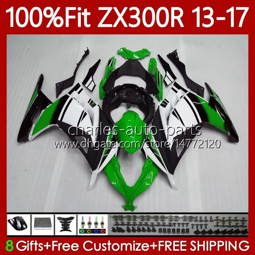 OEM Body For KAWASAKI NINJA EX ZX 3R 300R ZX 3R ZX 300R 13 17 125No.16 ...