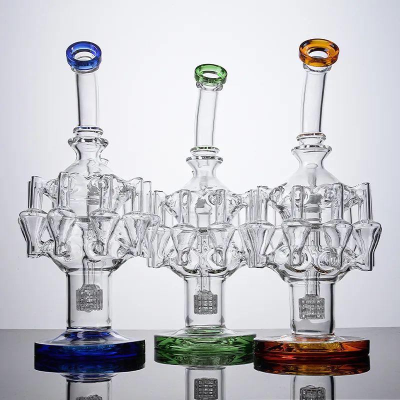 Bulk Order Octopus Glass Bong With Matrix Perc Percolator, Unique Water ...