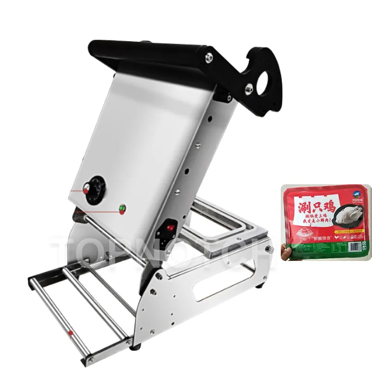High Quality Meal Tray Sealing Sandwich Packing Machine Food Heat Tray ...