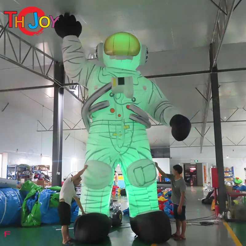 6m/20ft Inflatable Astronaut Spaceman Cartoon Air Balloon With LED ...