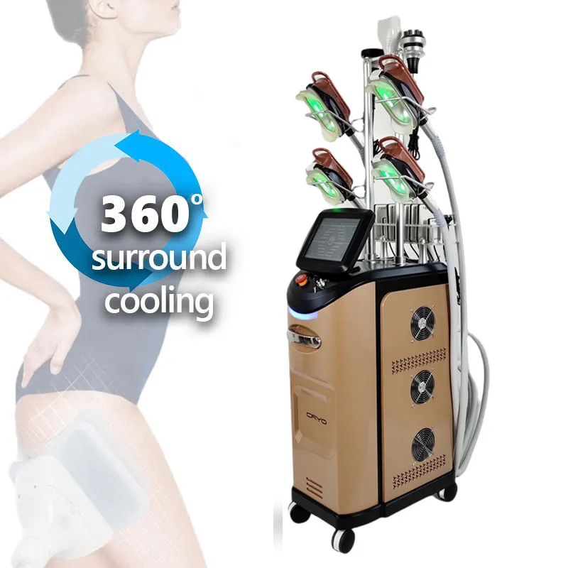 Cryo Slimming & 360 Fat Freeze Machine With Cold Lipolysis Cryotherapy ...
