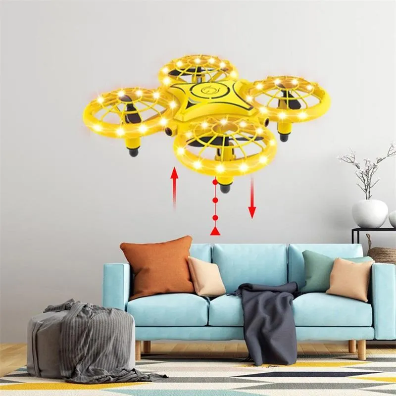 Smart Four Axis Induction Flying Spinner Mini Drone With Gesture ...