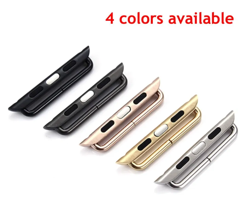 Stainless Steel Watch Band Adapter For Apple Watch Series 7/6/5/4/3/2/1 ...