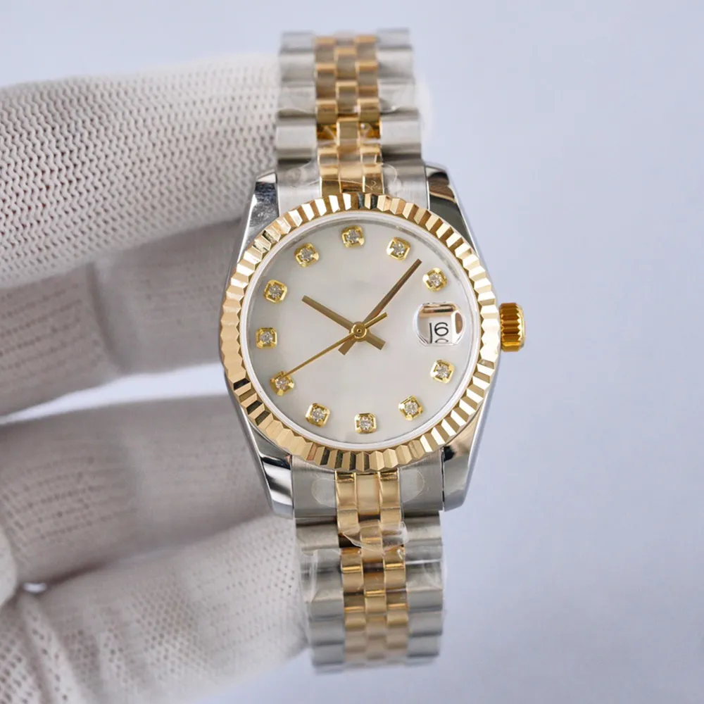 Mechanical Automatic Wristwatch with 31mm Stainless Steel Case and ...