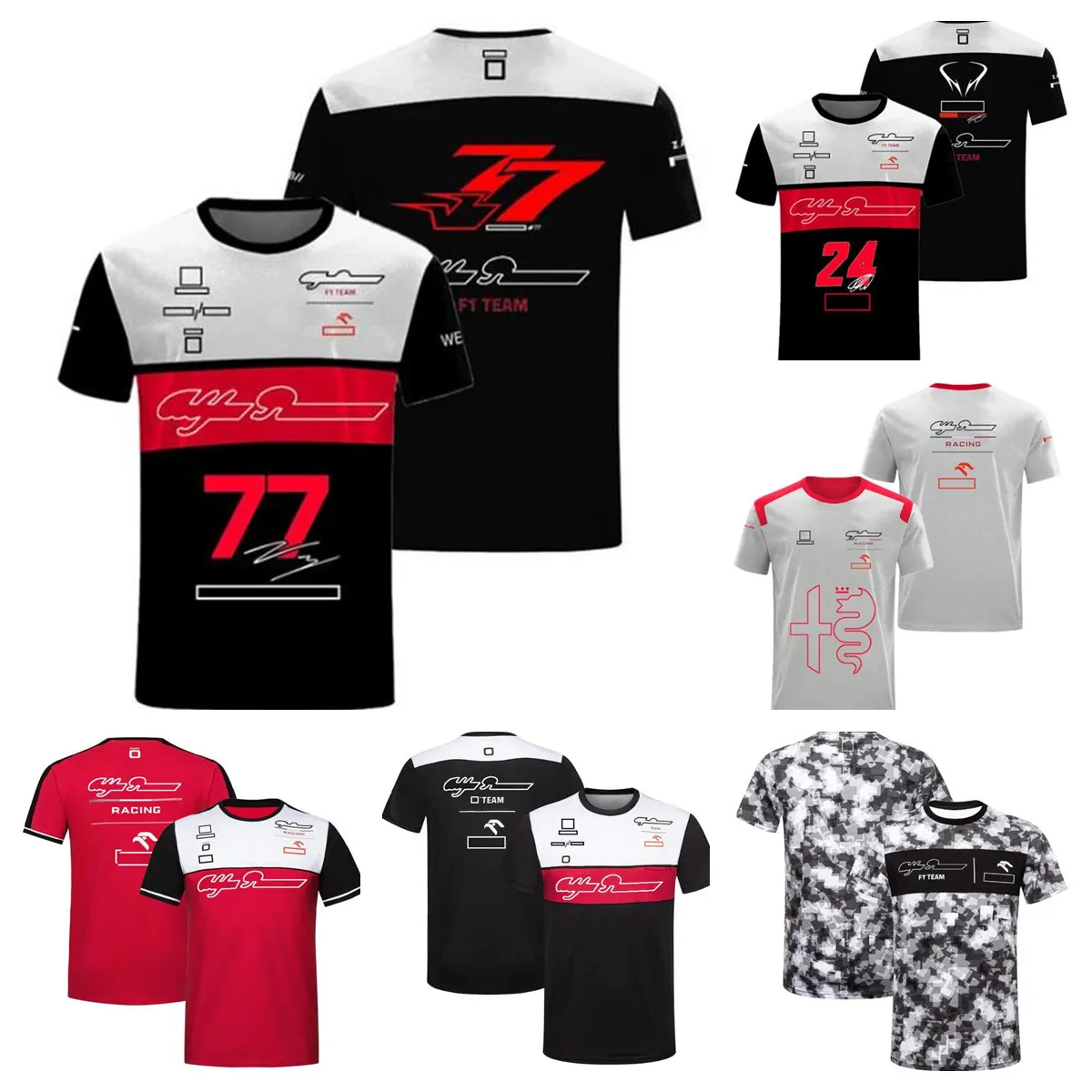DHgate.com:Men's Short-Sleeved T-Shirt, Custom Formula One Racing Polo ...