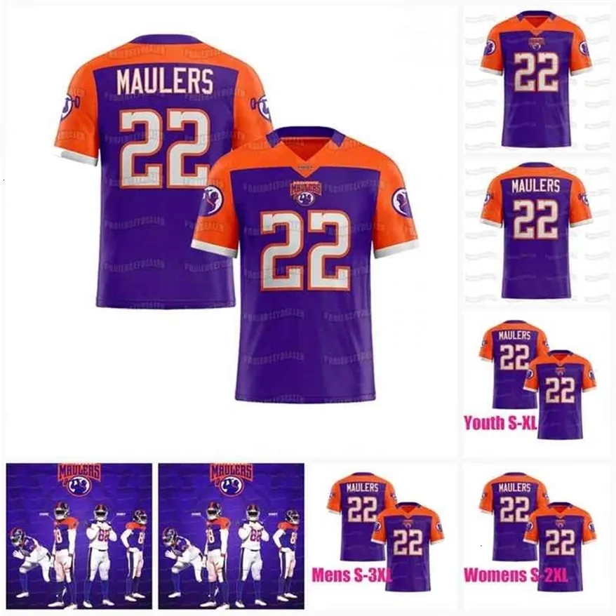 2024 Maulers USFL Football Jersey Official Vadal Alexander, Charles ...