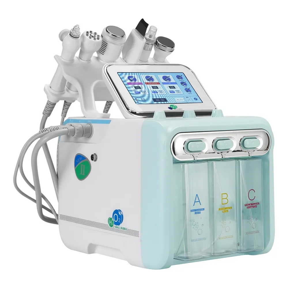New Upgraded 6-in-1 Portable Hydro Dermabrasion Skin Care Beauty ...