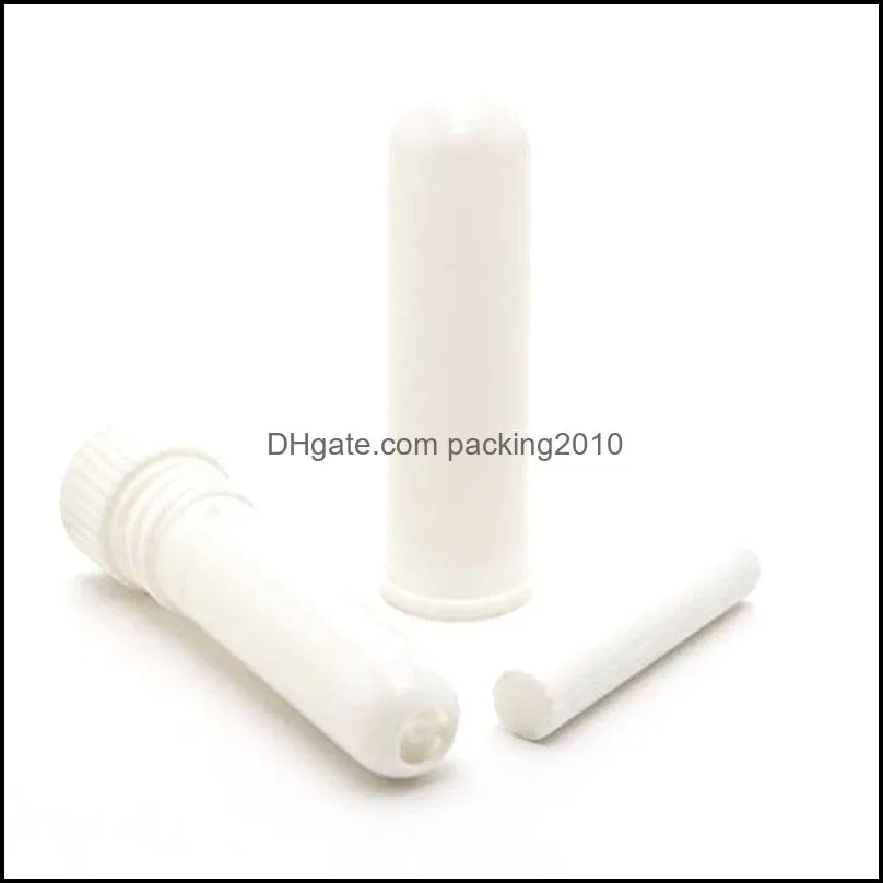 Wholesale Blank Nasal Inhaler Sticks Plastic Aroma Inhalers For Diy ...