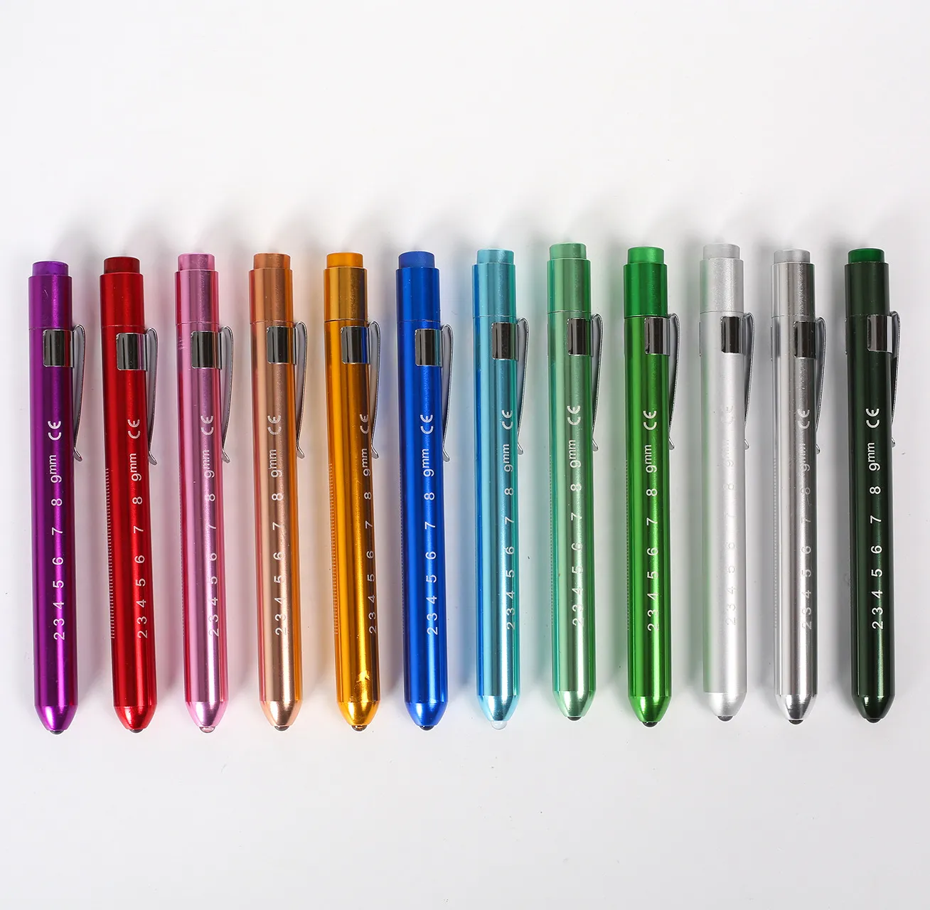 Pen Flashlight Portable LED Torchlight Flashlight, Medical Pupil Gauge ...