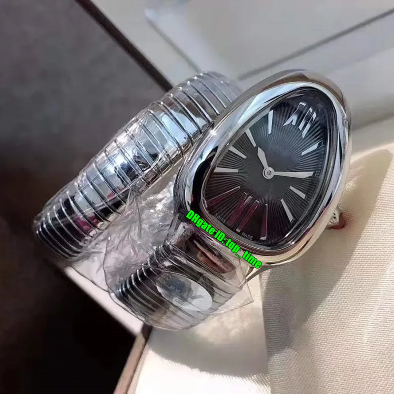 7 Style BVF Womens Quartz Watch 35mm Black Dial, Diamond Accents ...