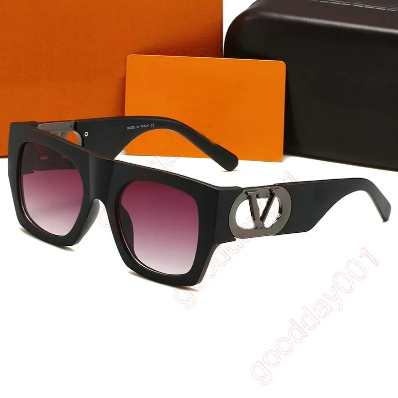 Link PM Oversized Square Sunglasses Vintage Retro Black Shades For Men ...