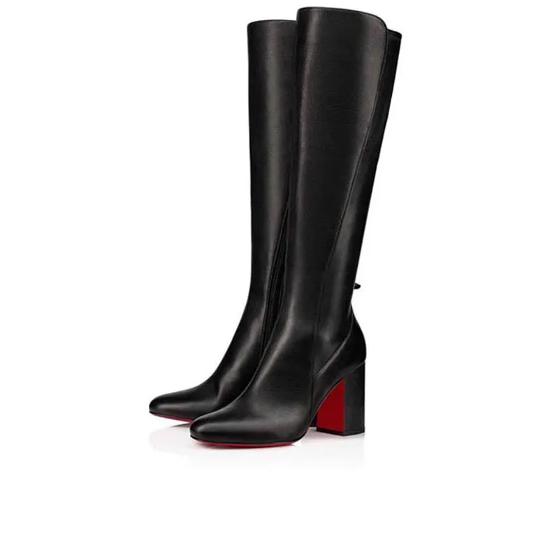 Luxurious Designer Red Bottoms Boots For Women Shoes Ankle Boots ...