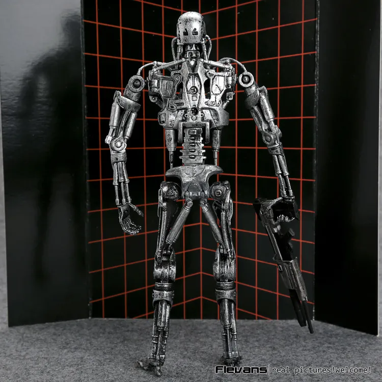 NECA The Terminator T800 T1000 Endoskeleton PVC Action Figure ...
