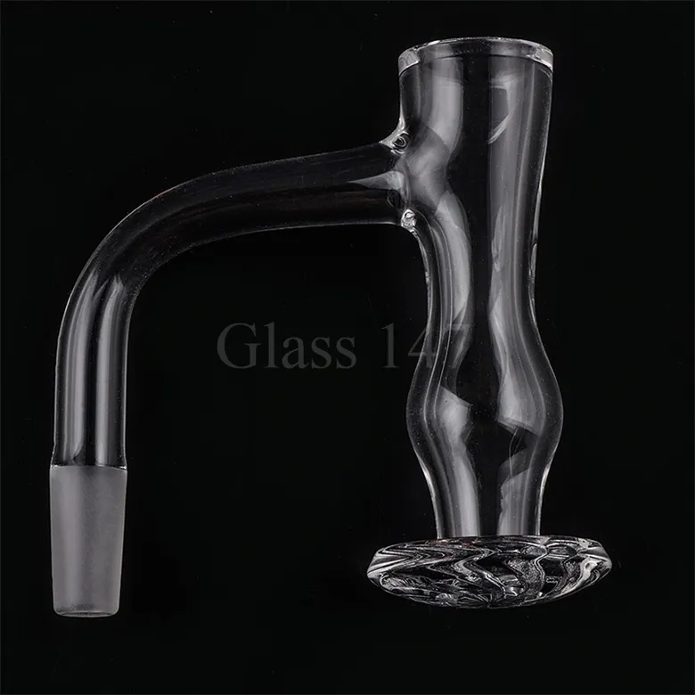 Full Weld Quartz Smoking Blender Banger 20mmOD Seamless Welded Terp ...