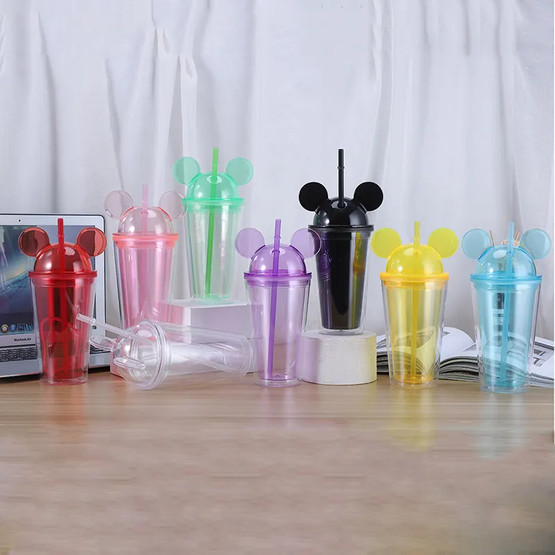 Mouse Ear Tumblers 15oz Double Walled Acrylic... From Qiqiseller, $2.41 ...