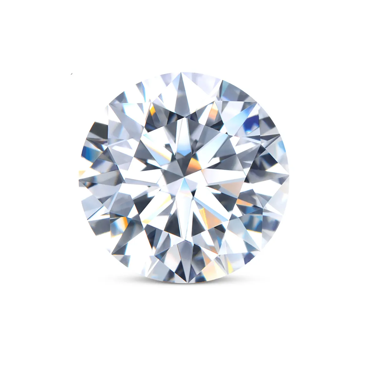 DHgate.com:Moissanite Round Brilliant Cut Gemstone, D Color, 0.1ct to ...