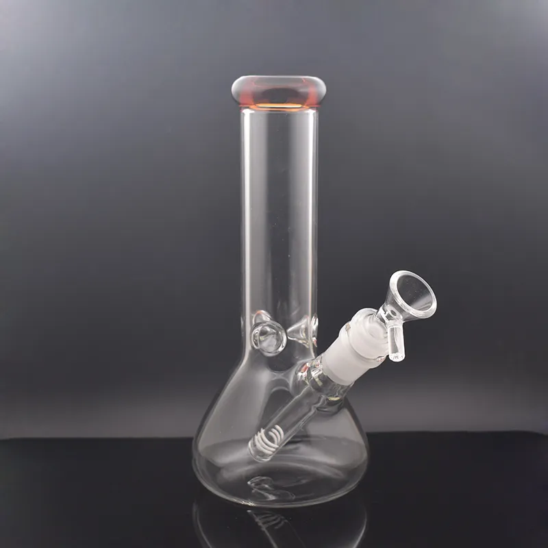 Wholesale 8 Inch Glass Beaker Bong Hookahs Downstem Male Bowl Thick ...