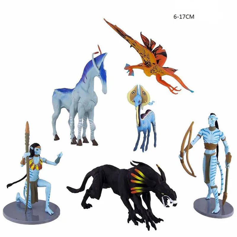 Avatar 2 Na'vi Action Figures Set Collectible Avatar Cartoon Characters ...
