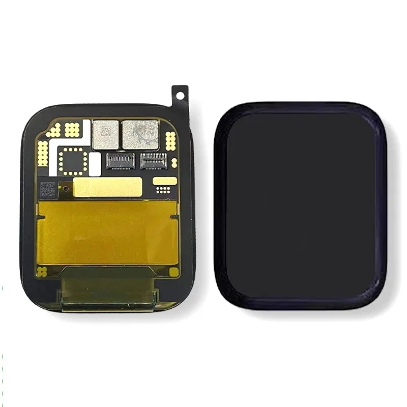 iWatch Series 7 Screen Replacement: 41/45mm Black Glass Display Panel ...