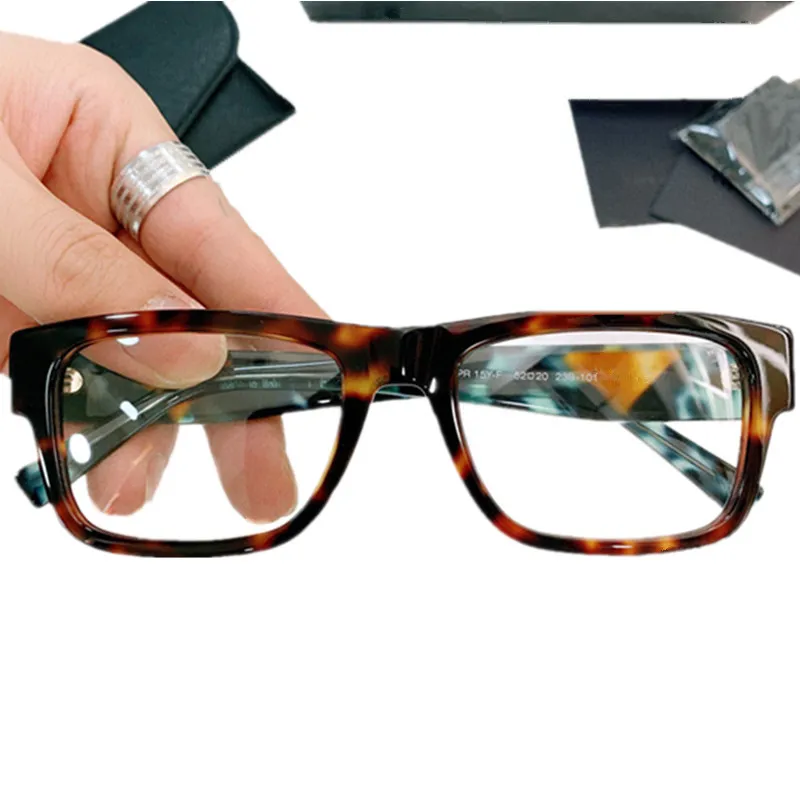 Unisex Narrow Square Frame Glasses, Plastic Full Rim Patchwork ...
