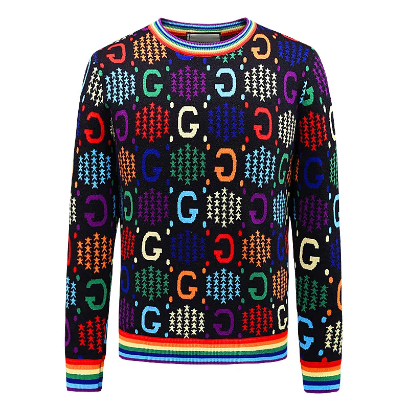 Spring/Summer Designer Sweaters: Classic High Quality Round Neck Long ...