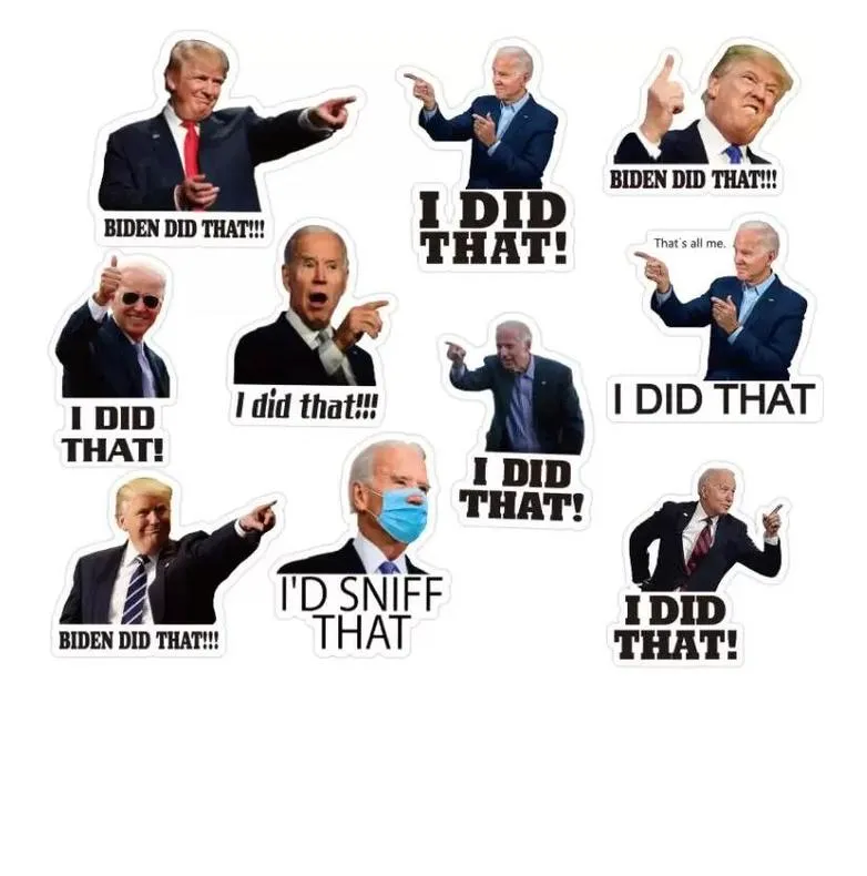 Party Decoration Joe Biden Funny Vin Sticker I Did That Car Sticker ...