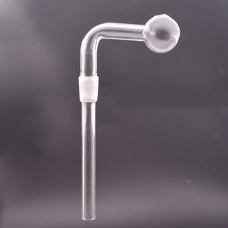 Thick Pyrex Oil Burner Pipe 14mm Male Glass Downstem For Rig Bong ...
