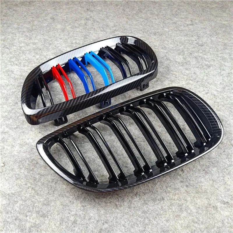 M Color Grille Insert - Front Kidney Grill, Dual Slat - Fits BMW F10 ...