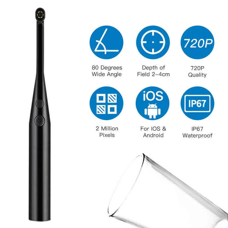 Rechargeable Dental Endoscope - HD Visual Oral Inspection, Home Dental ...