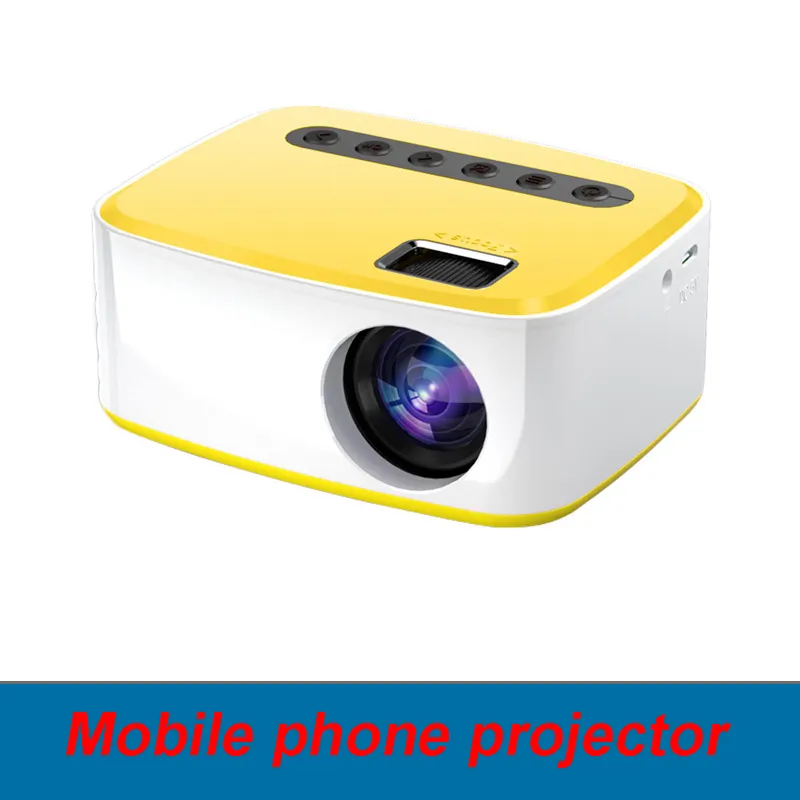 Mini Projector T20 - Portable HD 1080P LED Projector, Wireless Mobile ...